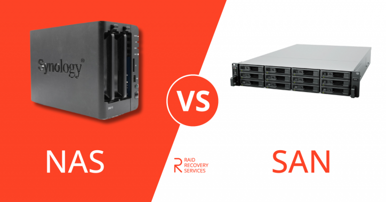 SAN vs NAS Comparison Explained - Storage Solutions